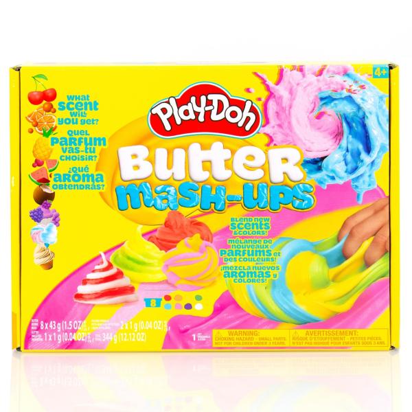 ・SUPER SMOOTH, SUPER SATISFYING: Stretch, twist, and swirl 8 irresistibly smooth Play-Doh Butter colors and scents - eac...