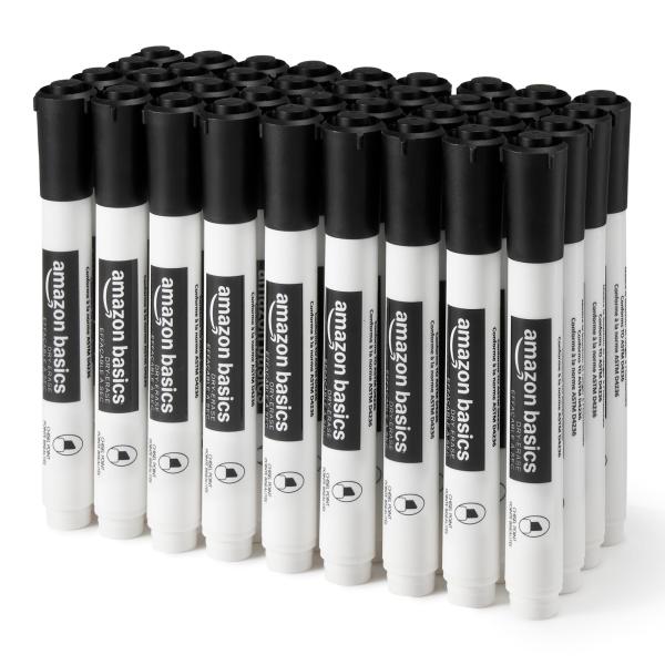 ・CHISEL TIP: Chisel tip whiteboard markers create both thick and thin lines for reliable, versatile writing and drawing・...