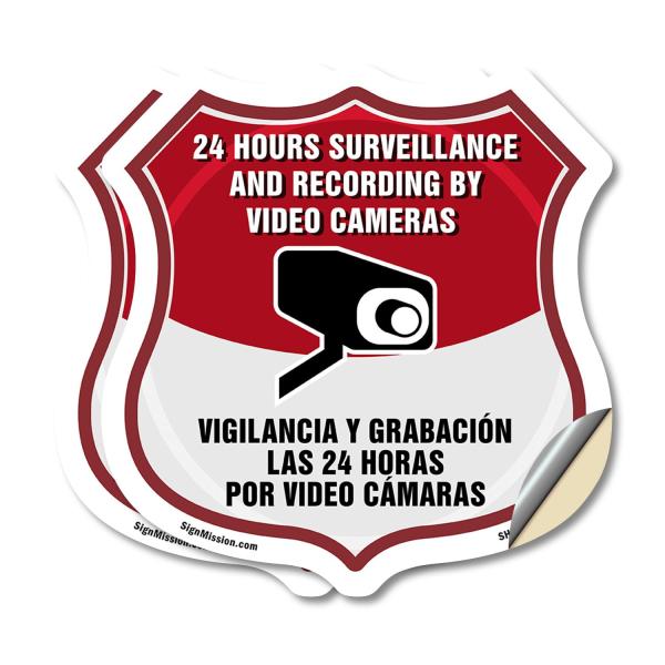 ・DURABLE ALL-WEATHER DESIGN: Our (2 Pack) 4 inch X 4 inch commercial-grade decals are made with 3M UV-protected vinyl la...