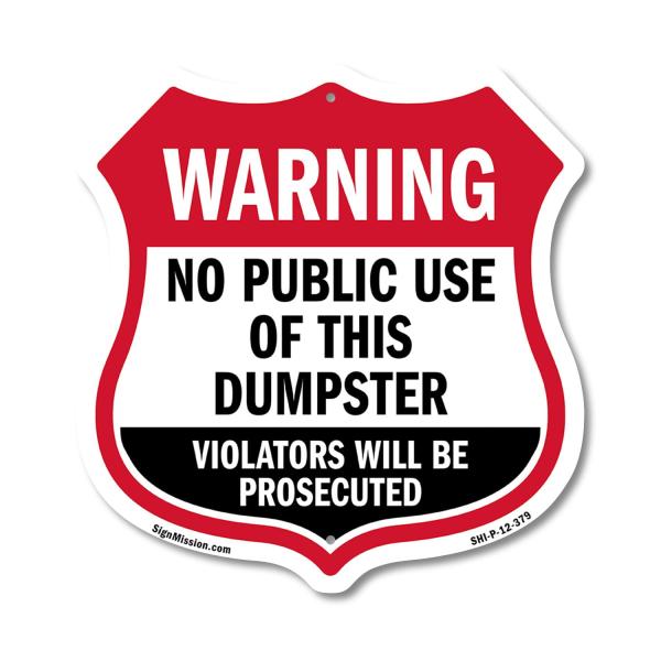 ・DURABLE ALL-WEATHER DESIGN: Our 12 inch X 12 inch commercial-grade signs are made with UV-protected plastic, ensuring a...
