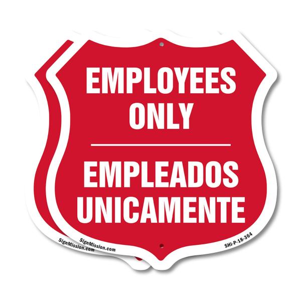 ・DURABLE ALL-WEATHER DESIGN: Our (2 Pack) 18 inch X 18 inch commercial-grade signs are made with UV-protected plastic, e...
