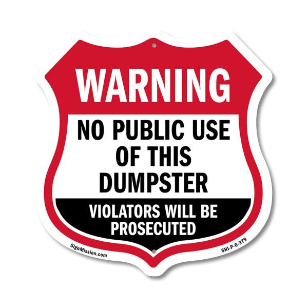 ・DURABLE ALL-WEATHER DESIGN: Our 6 inch X 6 inch commercial-grade signs are made with UV-protected plastic, ensuring a l...