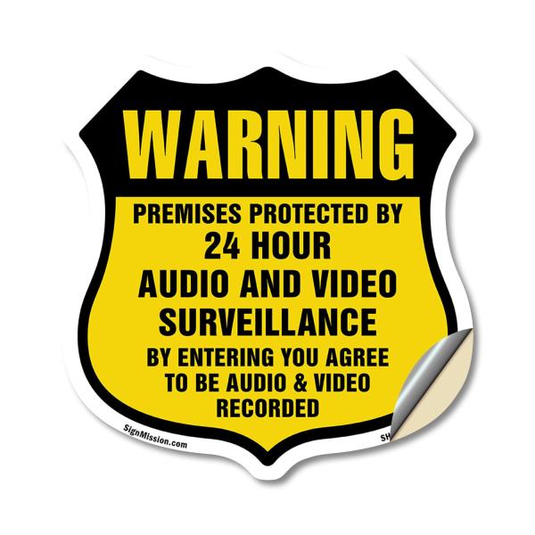 ・DURABLE ALL-WEATHER DESIGN: Our 12 inch X 12 inch commercial-grade decals are made with 3M UV-protected vinyl label, en...