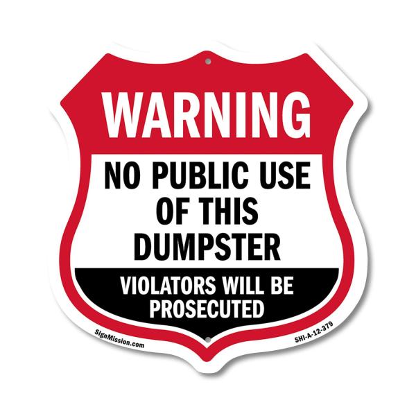 ・DURABLE ALL-WEATHER DESIGN: Our 12 inch X 12 inch commercial-grade signs are made with UV-protected rust and corrosion-...