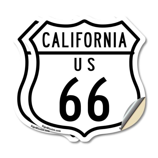 ・DURABLE ALL-WEATHER DESIGN: Our (2 Pack) 6 inch X 6 inch commercial-grade decals are made with 3M UV-protected vinyl la...