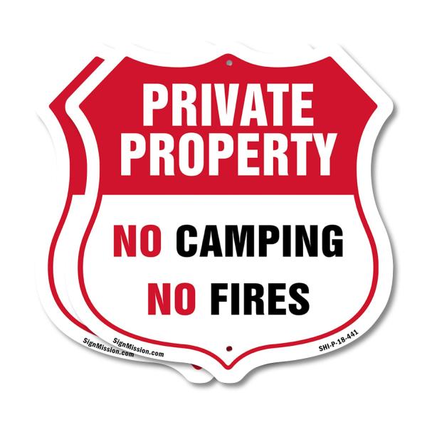 ・DURABLE ALL-WEATHER DESIGN: Our (2 Pack) 18 inch X 18 inch commercial-grade signs are made with UV-protected plastic, e...