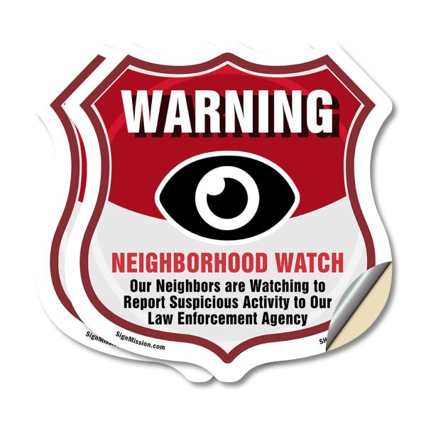 ・DURABLE ALL-WEATHER DESIGN: Our (2 Pack) 4 inch X 4 inch commercial-grade decals are made with 3M UV-protected vinyl la...