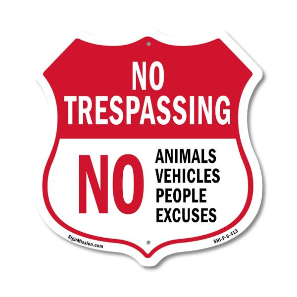 ・DURABLE ALL-WEATHER DESIGN: Our 6 inch X 6 inch commercial-grade signs are made with UV-protected plastic, ensuring a l...