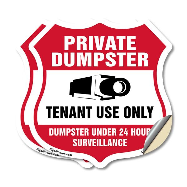 ・DURABLE ALL-WEATHER DESIGN: Our (2 Pack) 4 inch X 4 inch commercial-grade decals are made with 3M UV-protected vinyl la...