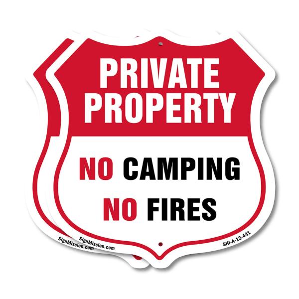 ・DURABLE ALL-WEATHER DESIGN: Our (2 Pack) 12 inch X 12 inch commercial-grade signs are made with UV-protected rust and c...