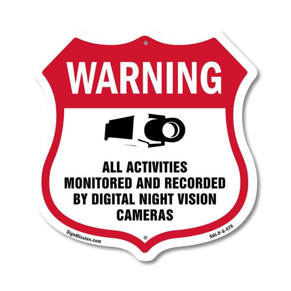 ・DURABLE ALL-WEATHER DESIGN: Our 6 inch X 6 inch commercial-grade signs are made with UV-protected plastic, ensuring a l...