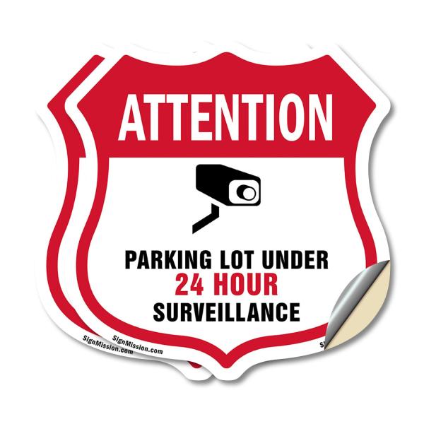 ・DURABLE ALL-WEATHER DESIGN: Our (2 Pack) 6 inch X 6 inch commercial-grade decals are made with 3M UV-protected vinyl la...