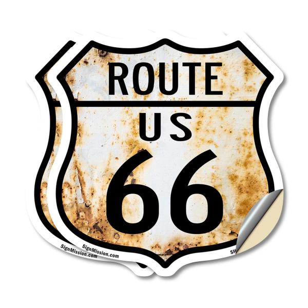 ・DURABLE ALL-WEATHER DESIGN: Our (2 Pack) 18 inch X 18 inch commercial-grade decals are made with 3M UV-protected vinyl ...