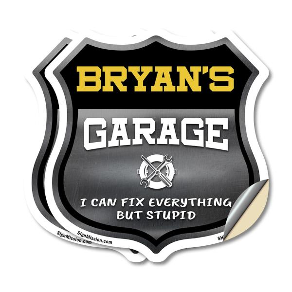 ・BUILT FOR THE FIXER IN YOUR LIFE: This (2 Pack) 18 inch x 18 inch decal is made with durable 3M UV-protected vinyl, jus...