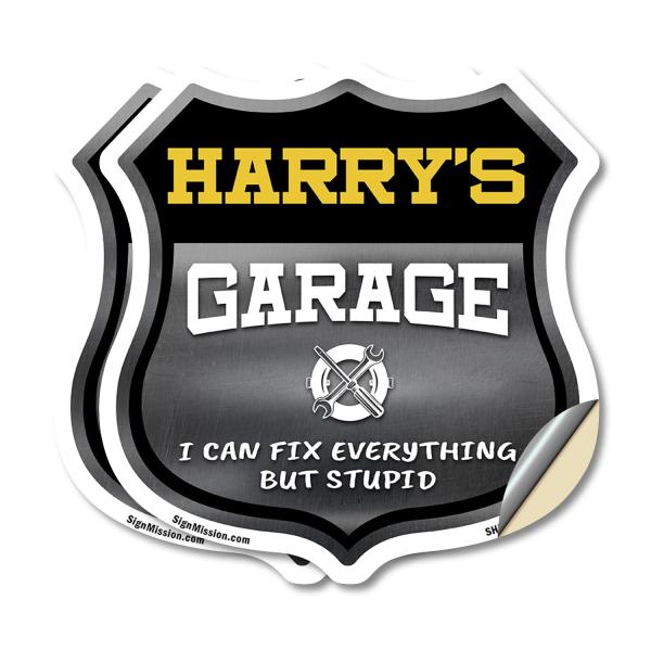・BUILT FOR THE FIXER IN YOUR LIFE: This (2 Pack) 18 inch x 18 inch decal is made with durable 3M UV-protected vinyl, jus...