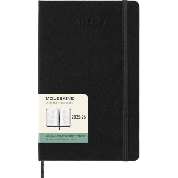 ・MOLESKINE WEEKLY HORIZONTAL PLANNER: Designed for business, travel, bullet journaling, or fitness tracking. Each week i...