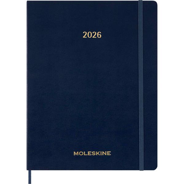 ・【MOLESKINEの必須プランナー】モレスキンデザインで楽々整理整頓。 教育者、学生、専門家、家族のニーズを満たすために作られた、洗練された耐久性のあるプランナー。・MOLESKINE XXLサイズのプランナー:特大8.5インチ x 1...