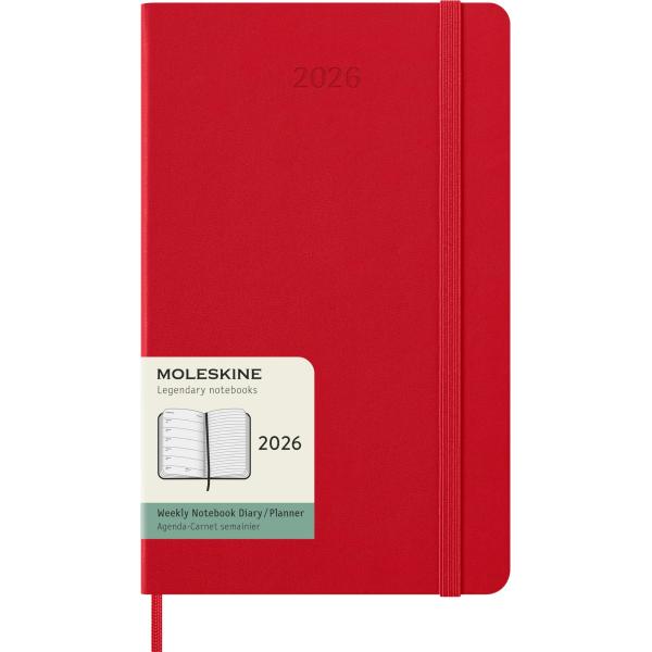 ・MOLESKINE WEEKLY NOTEBOOK PLANNER: Perfect for business, travel, bullet journaling, or fitness tracking. Each week is d...
