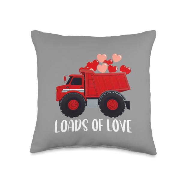 ・Kids Valentines Day, Get this funny Valentine's Day construction truck excavator outfit with heart design that your lit...