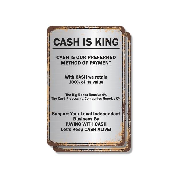 ・PREMIUM QUALITY: This (2 Pack) 7 Inch x 10 inch sign is made with UV-protected rust and corrosion-resistant heavy duty ...