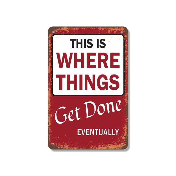 ・PREMIUM QUALITY: This 7 Inch x 10 inch sign is made with UV-protected rust and corrosion-resistant heavy duty 40 mil th...