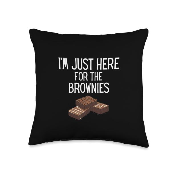 ・This I'm just here for the brownies design makes a funny brownie gift for men, women and kids who love brownies! If you...