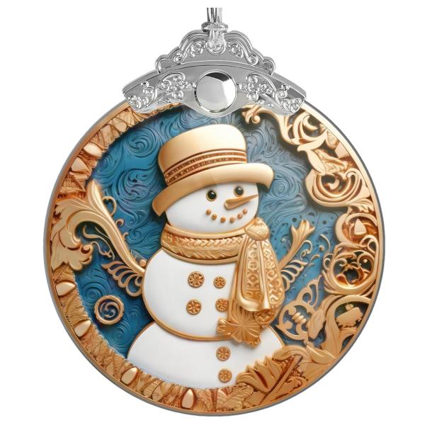 ・? Exquisite Christmas Tree Design: The Suncatcher Ornament is a handcrafted work of art featuring an intricately design...