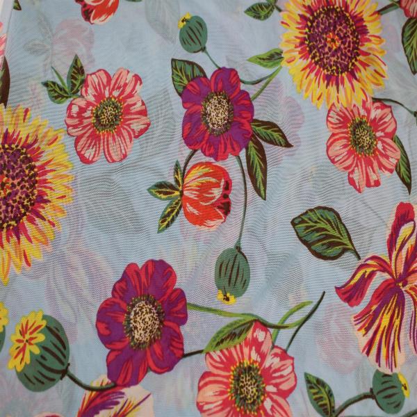 ・MATERIAL - Power Mesh is made from 92% polyester and 8% Spandex.・FEATURES -This fabric is a lightweight, semi-sheer mat...