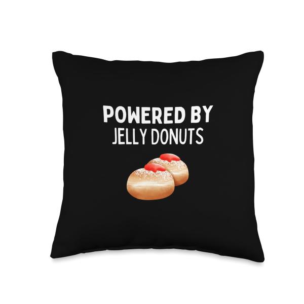・This powered by jelly donuts design makes a funny jelly donut gift for men, women and kids who love jelly donuts. If yo...