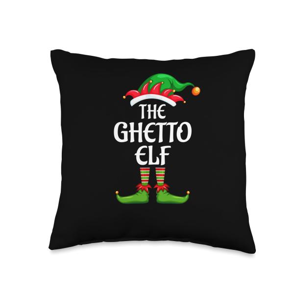 ・Ghetto Elf Matching Family Group Christmas Party Pajama. Hundreds more custom options on more top styles in our shop. U...