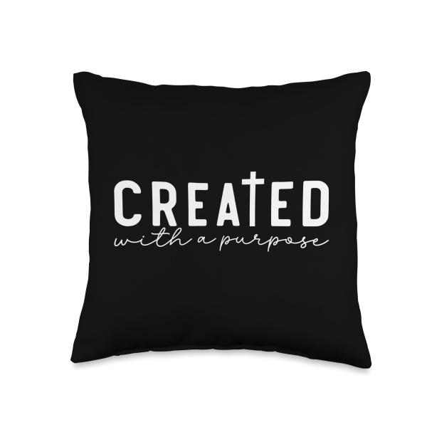 ・Created With A Purposee Christian Quote Art Religous Quote. Great Idea For Those Into Their Religious Art, Religous Quo...