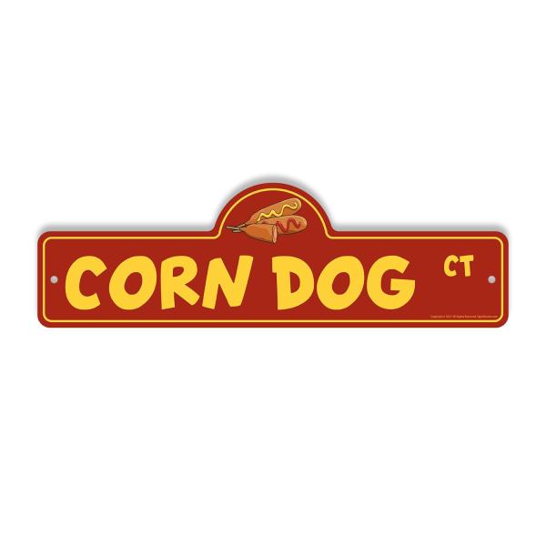 ・SNACK SMART!: Celebrate the joy of corndogs with these playful signs, perfect for concession stands or home kitchens.・P...