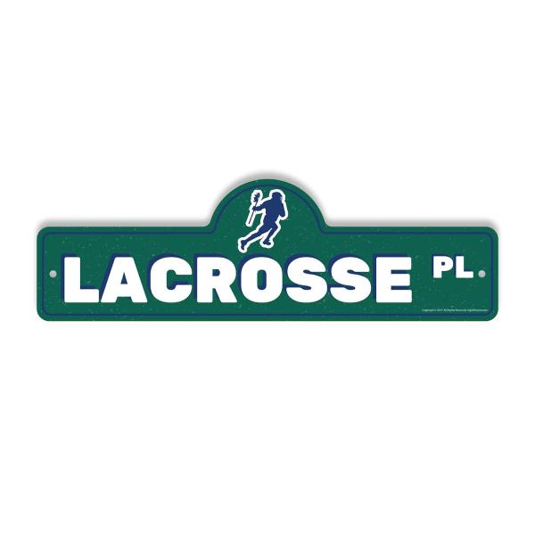 ・PLAY HARD, PLAY SMART!: These lacrosse-themed signs are perfect for players and fans who live for the fast-paced excite...