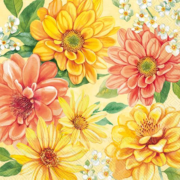 ・3-PLY PAPER NAPKINS Package of 20 premium quality paper napkins・FOR LUNCHEONS AND PARTIES Napkins measure 6.5 x 6.5 inc...
