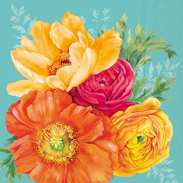 ・3-PLY PAPER NAPKINS Package of 20 premium quality paper napkins・FOR LUNCHEONS AND PARTIES Napkins measure 6.5 x 6.5 inc...