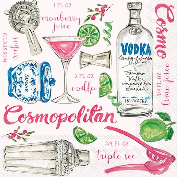 ・3-PLY PAPER NAPKINS Package of 20 premium quality paper napkins・FOR COCKTAIL PARTIES AND BEVERAGES Napkins measure 5 x ...