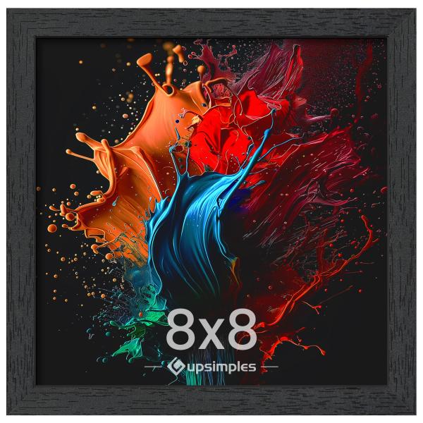 ・CLASSIC ＆ DURABLE: With sturdy frame, high definition cover, safe packing, upsimples picture frame will protect your ph...