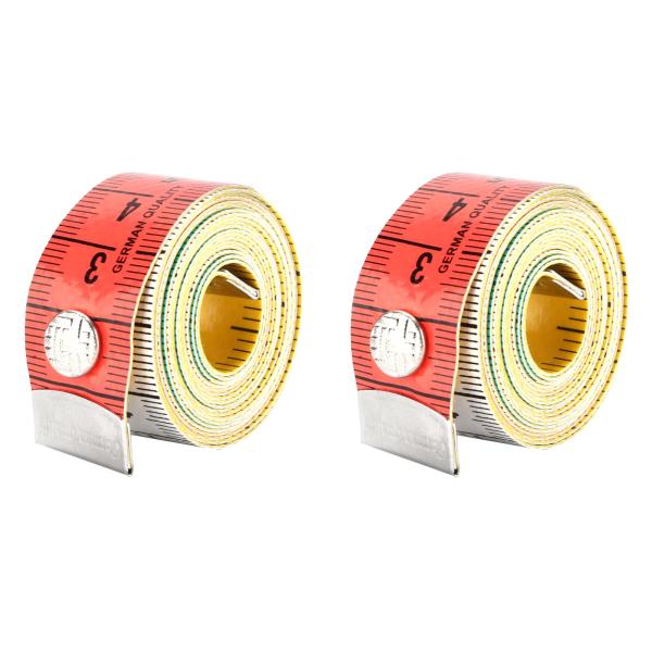 ・Flexible Design - This soft tape measure is made from flexible plastic that allows for easy measurement of curved and f...