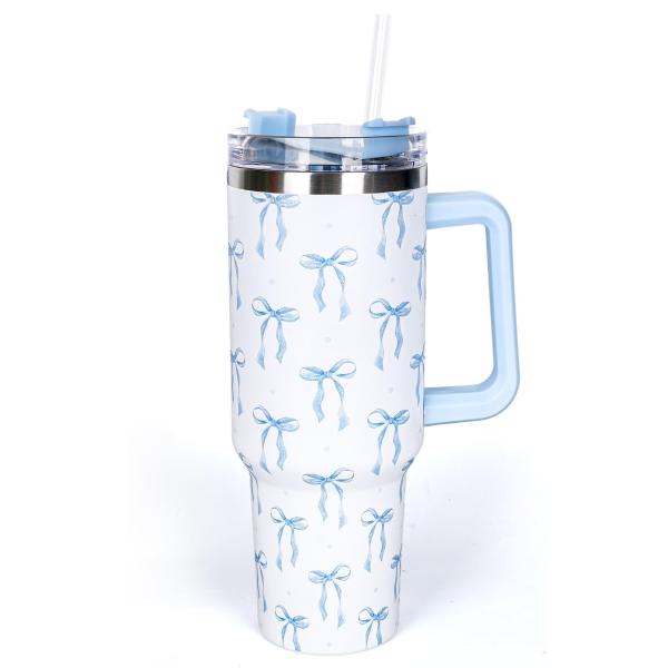 ・Package Includes: 1 pc tumbler with straw and lid are contained in the package, suitable for everyday use and holiday p...