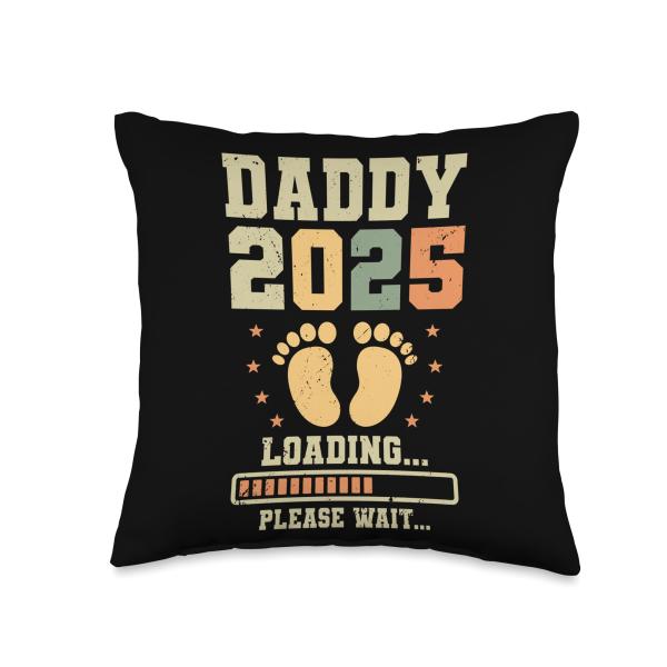 ・Celebrate the exciting journey of becoming a dad with this eye-catching design. The playful 'Daddy 2025 Loading Please ...