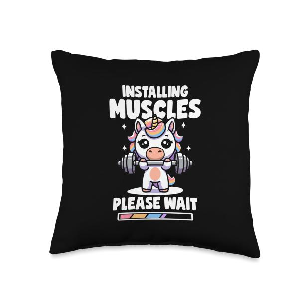 ・Installing muscles please wait is a gym outfit for gym lovers. For powerlifters, gym lovers and bodybuilders, weightlif...
