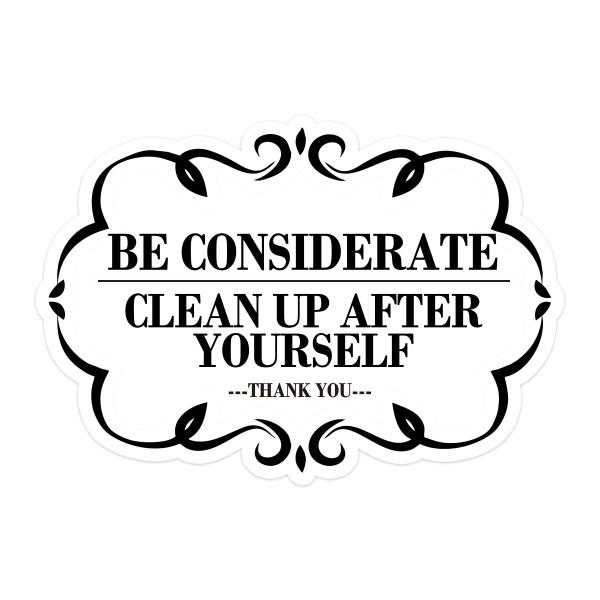 ・当社の思いやりのある粘着クリーンアップサインで、よりクリーンで整理された空間を促進しましょう。・バスルームやキッチン用に特別にデザインされたこの看板は、共用エリアをきちんと衛生的に保つための穏やかなリマインダーとして役立ちます。・各サイン...