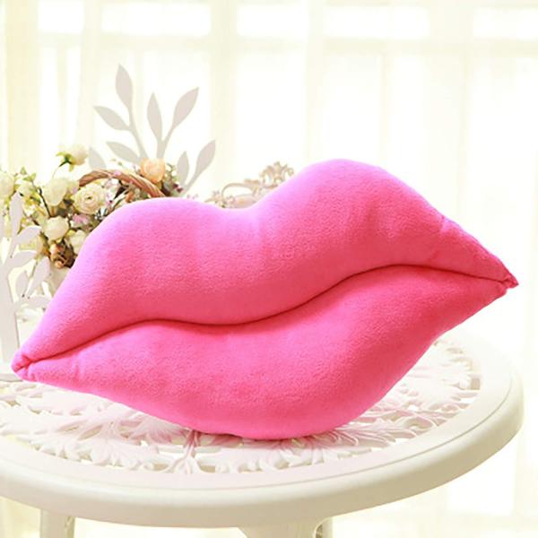 ・Soft Plush: Super Soft, Comfortable and Cute Lip Throw Pillow is Pefect Home Decoration; Gives Your Living Space More S...