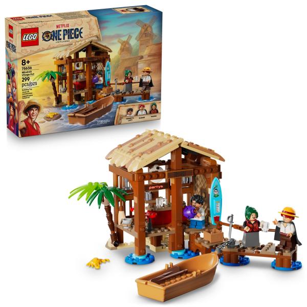 ・SET SAIL FOR ADVENTURE - Yo ho! Young pirates 8 and up explore a seaside town with the LEGO ONE PIECE Windmill Village ...