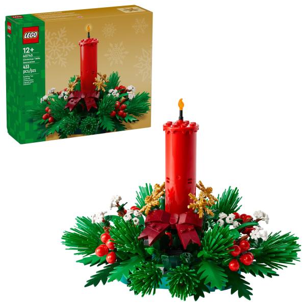 ・START A NEW HOLIDAY TRADITION - Kids 12 years old and up can craft a sophisticated seasonal centerpiece with the LEGO C...