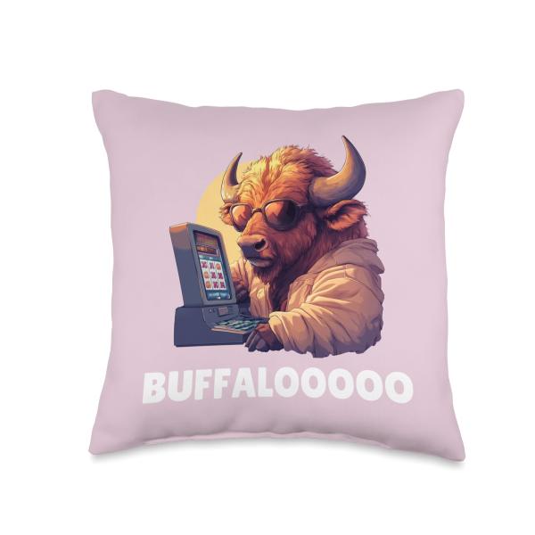 ・So do you like what see? Go ahead and make your friends jealous with this Lucky Buffalo Casino Slot Machine BUFFALOOOOO...