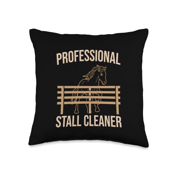 ・Professional Stall Cleaner Quote Horse Lover Equestrian Barn. Perfect for horse enthusiasts, horse trainers, and stable...