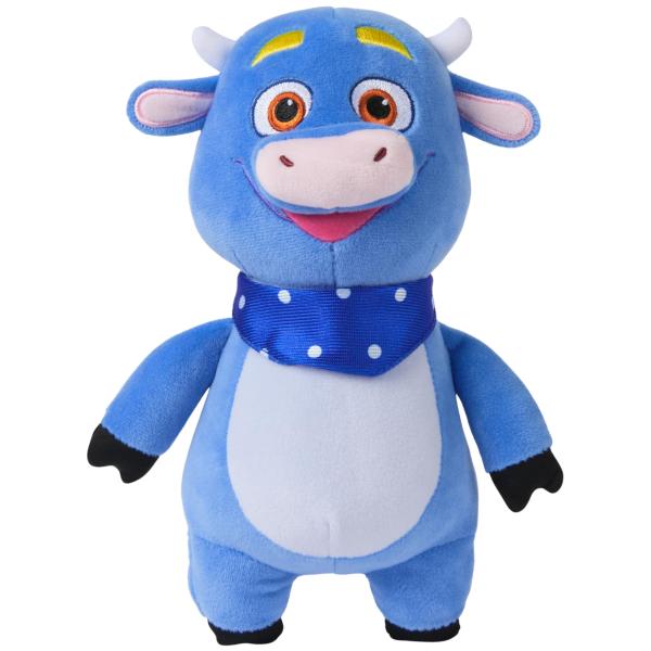 ・BENNY STUFFED ANIMAL: Cuddle with Benny With his soft blue body, polka-dotted satin bandana, and happy smile, this hung...