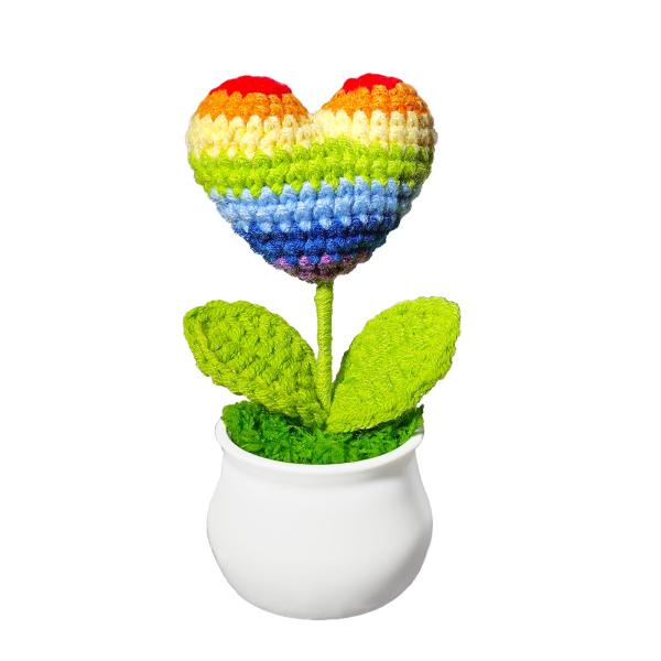 ・Eye-Catching Decoration: With a unique and lovely heart shape in vibrant rainbow colors, it serves as a visual delight,...