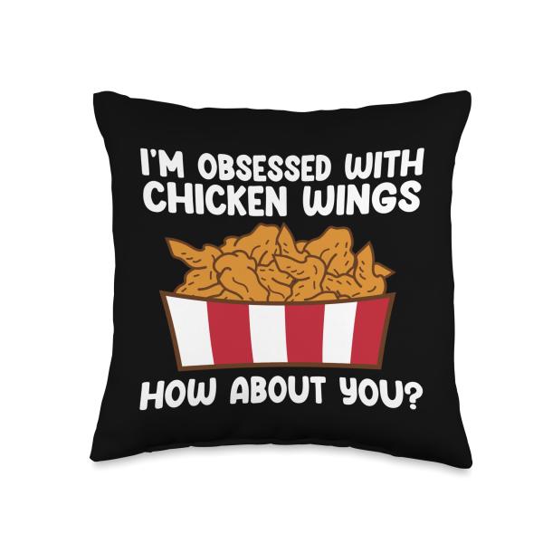 ・Funny Chicken Wings tee for men and women. Great present idea for birthday and Christmas. Cute design with quote for fa...